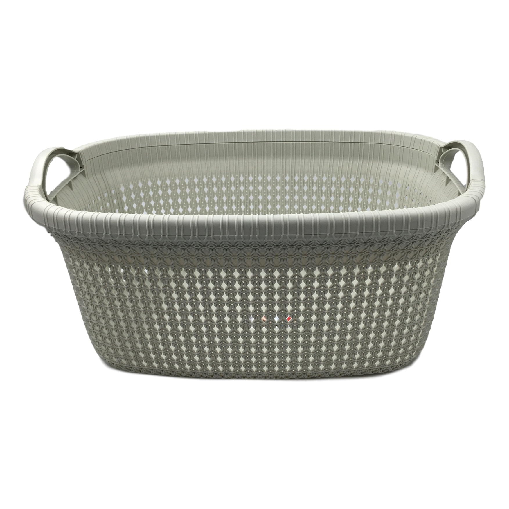 35 Litre Stylish Knit Design Laundry Baskets, Washing Baskets, Clothes ...